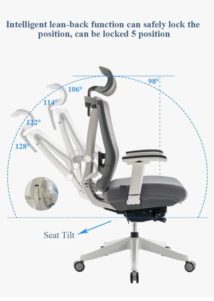 Ergochair Pro Height Adjustable 4d Armrest Executive Donati High Back ...