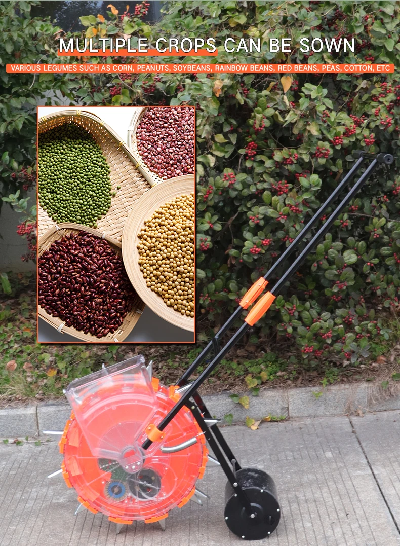 Manual Hand Push Corn Seeder Planter Seeder for Agriculture Use ...