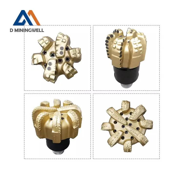 PDC Bit for Oil/gas/well Drilling - 5 Blades & Steel Body