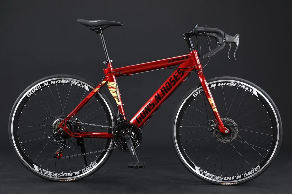 Ultra Light Carbon Fiber Road Bike 700 C Racing Bicycle Double V Brake ...