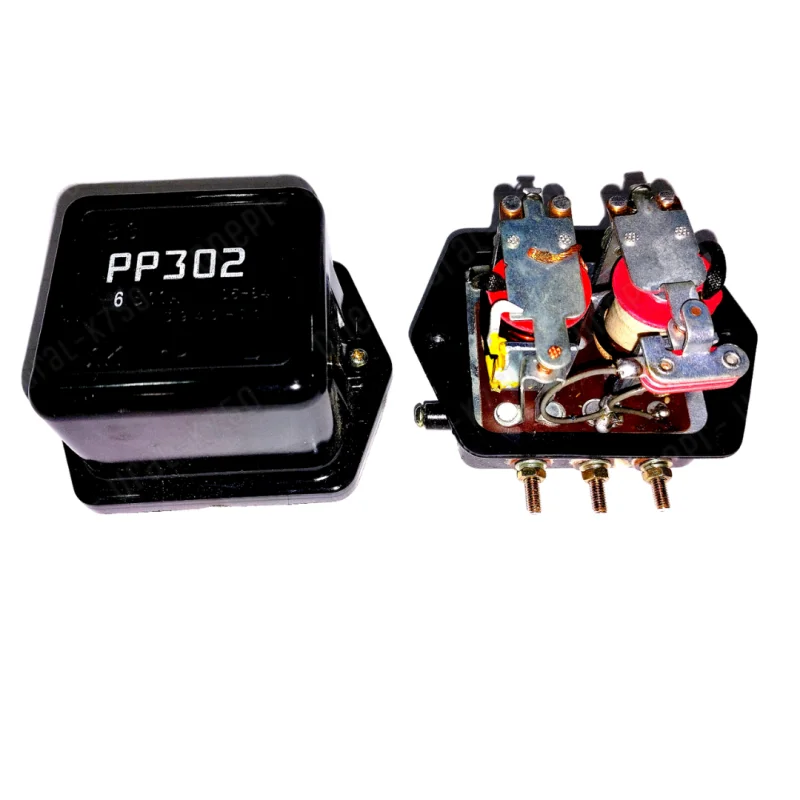 Ferrous Metal Motorcycle Starting Relay 6V PP302 - ISO9001 Certified