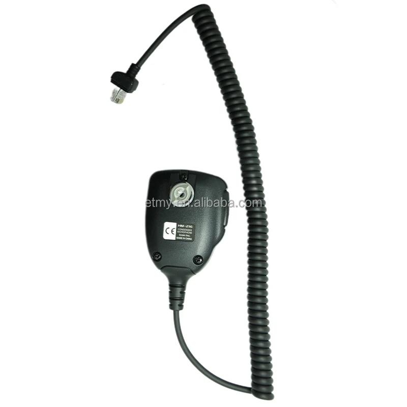 Hand Microphone HM-216 for ICOM IC-A120 Air-Band Transceiver