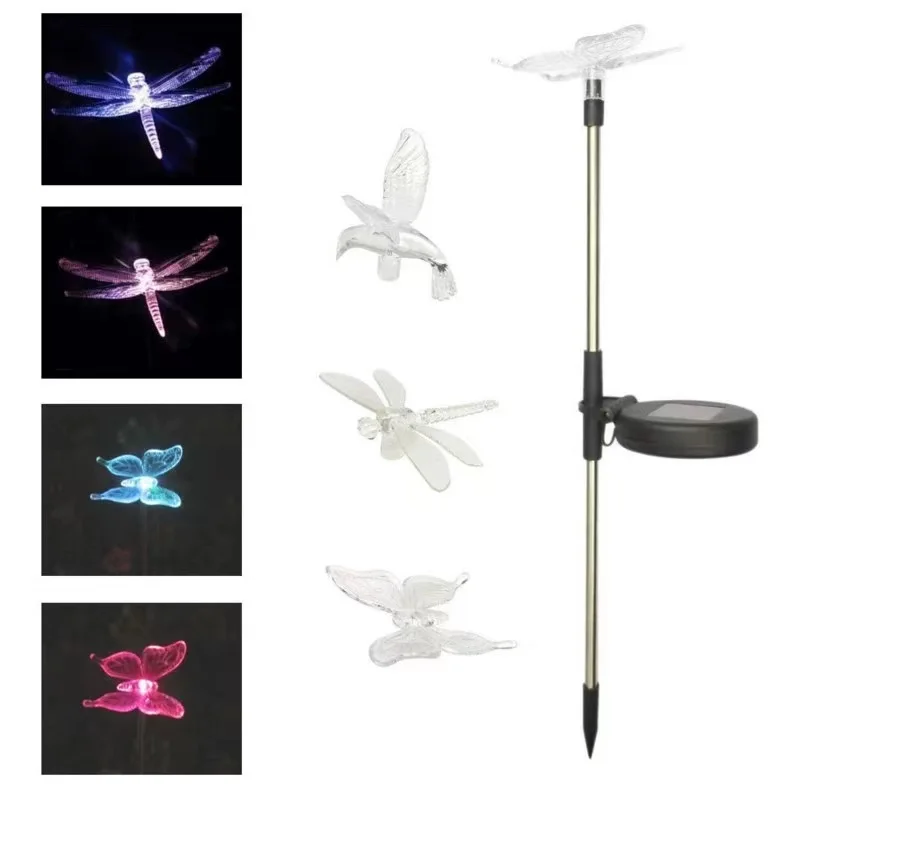 Hotsale Led Outdoor Solar Sensor Landscape Lamp Creative Hummingbird ...