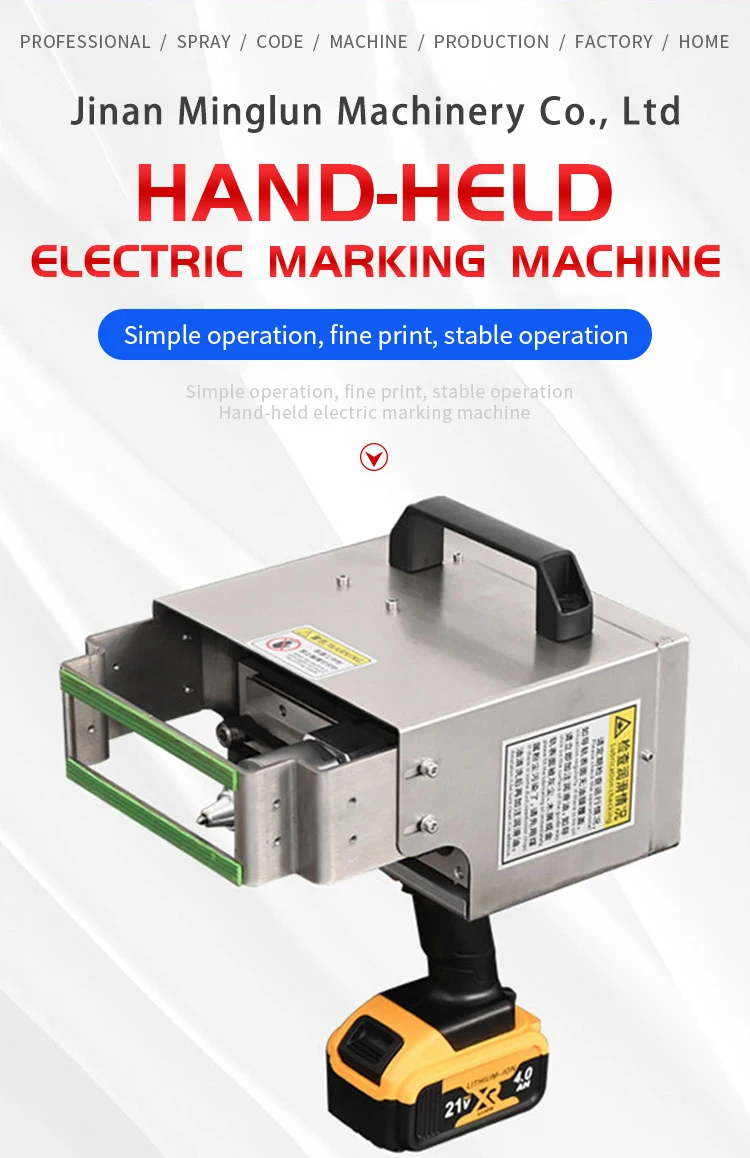 Good Design Portable Dot Peen Marking Machines Handheld Vin Number ...