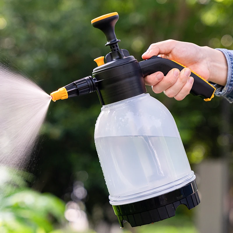 1.5l Transparent Hand Manual Pressure Pump Garden Sprayer Disinfect ...