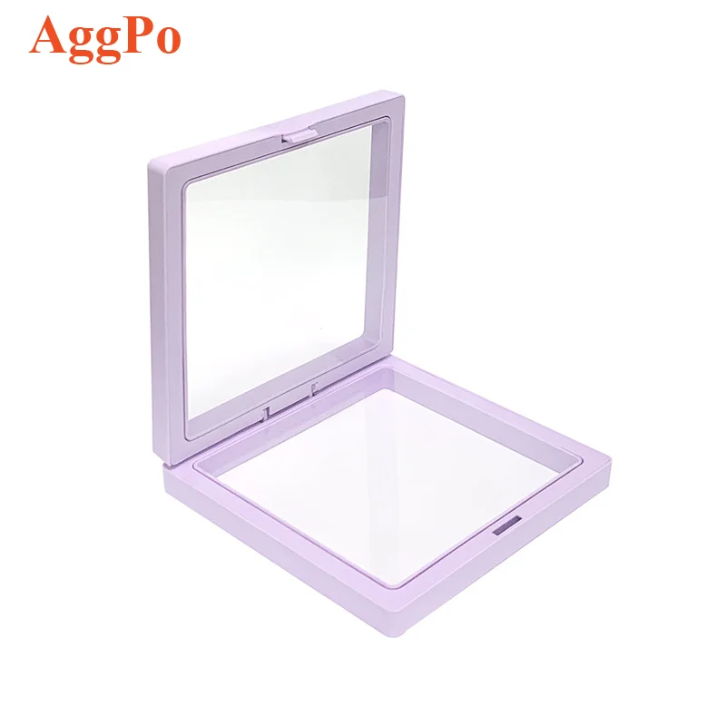 Transparent dustproof PE box, film suspension box ring for display ...