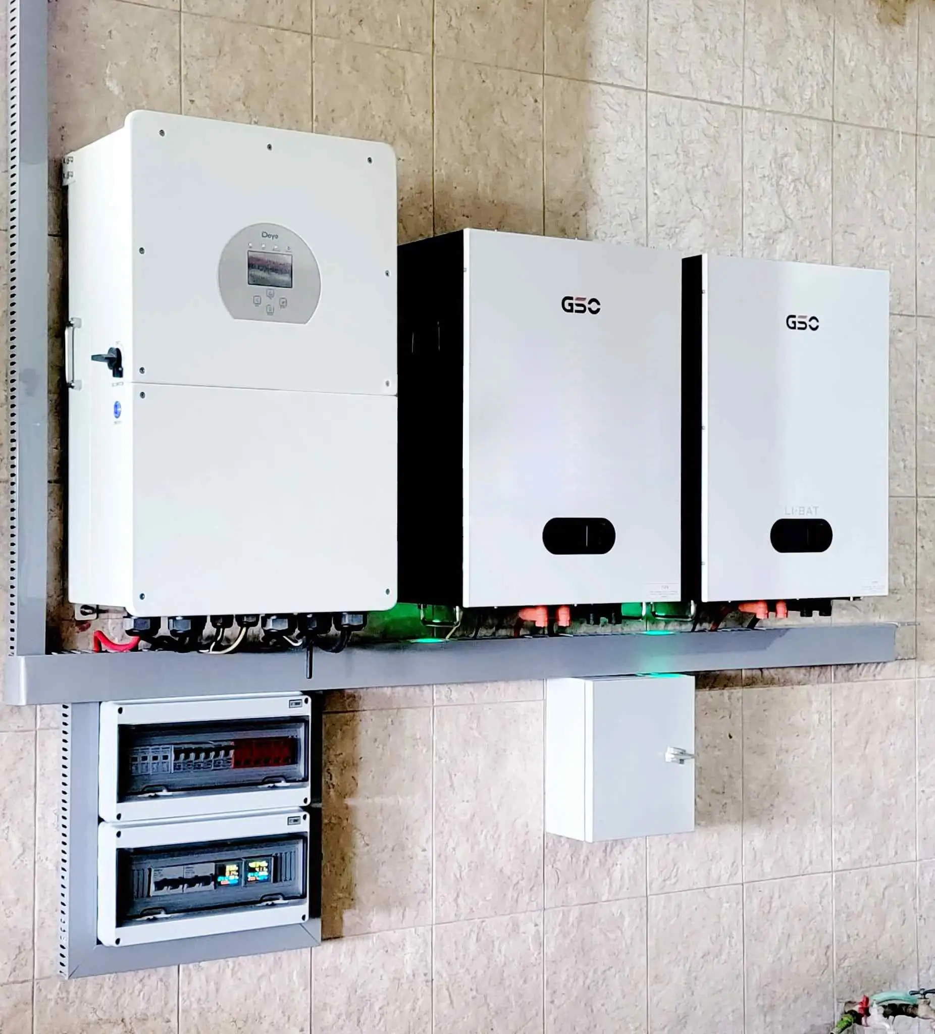 Gso 48v 10kw 5kwh Solar Batteries Power Wall 24v Battery Pack Powerwall ...