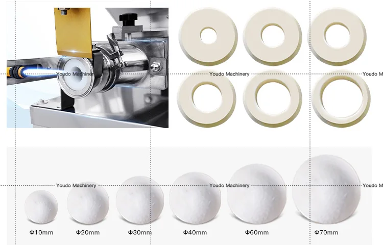 Large Electric More Sizes Dough Ball Molding Round Cutter Maker And ...