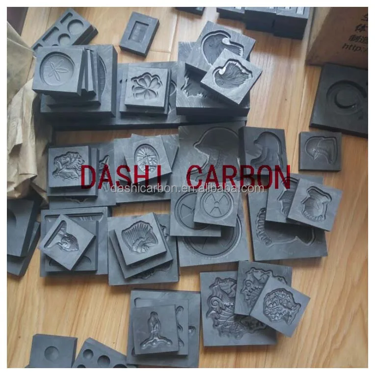 Custom Shaped Graphite Molds for Gold and Precious Metals