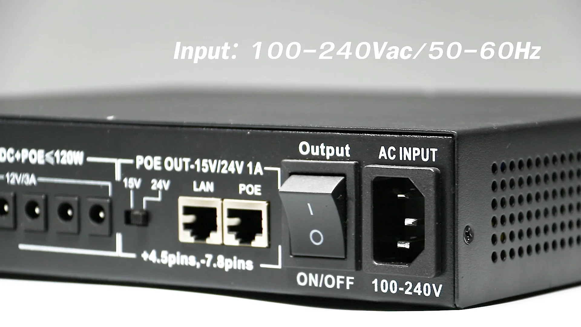 Poe 120w-48v 17600mah Dc Ups 52v 2.3a Ups 48v 2.5a 12v 3a Mini Ups Per Il Networking - Buy Mini ...