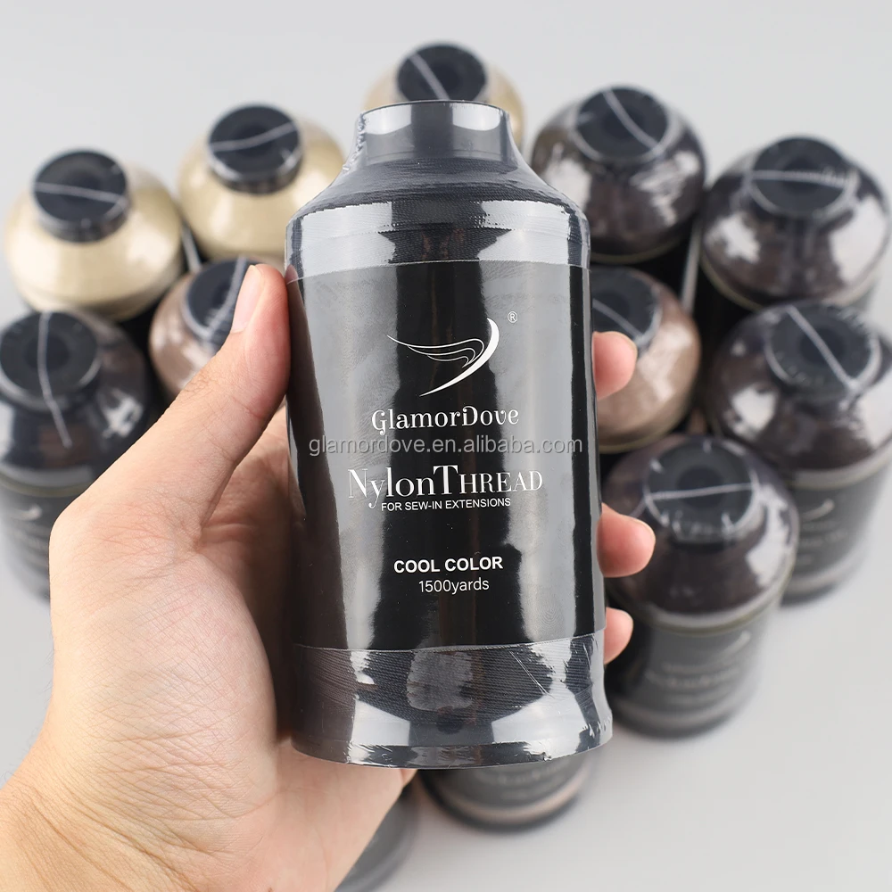 Custom Packaging Label and Color Available Nylon Bonded Human Hair ...