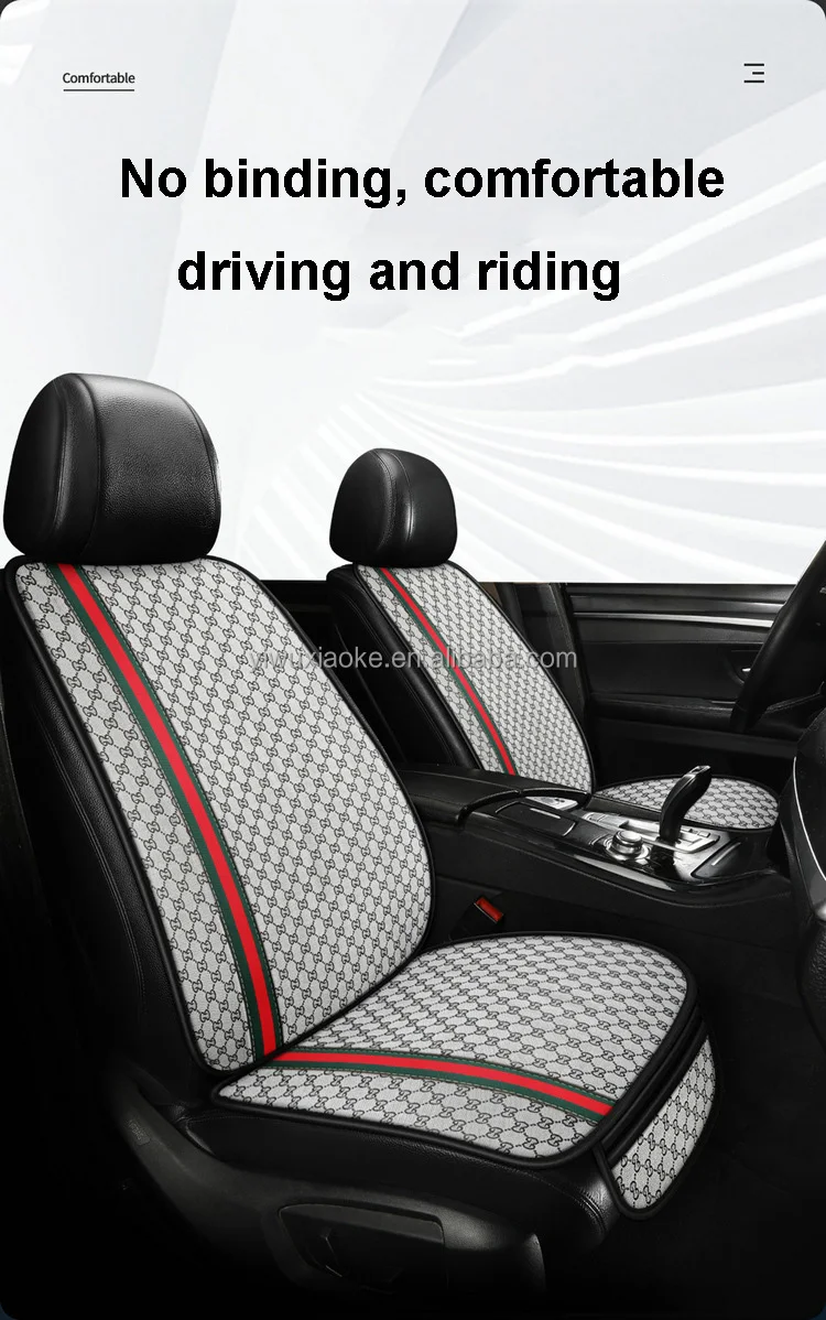 Luxury Full Set Car Seat Protector Covers - Flax Fashion