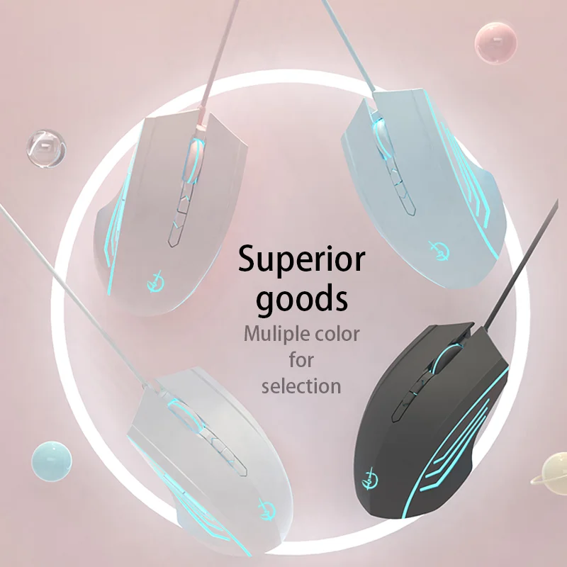 Wireless Gaming Mouse 2.4GHz USB Rechargeable-Ambidextrous Ergonomic ...