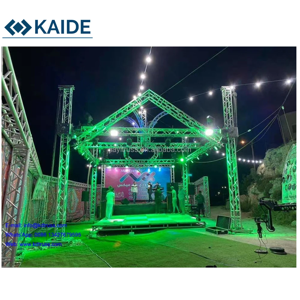 Outdoor Event Concert Mobil Arc Stage Decoration Lighting