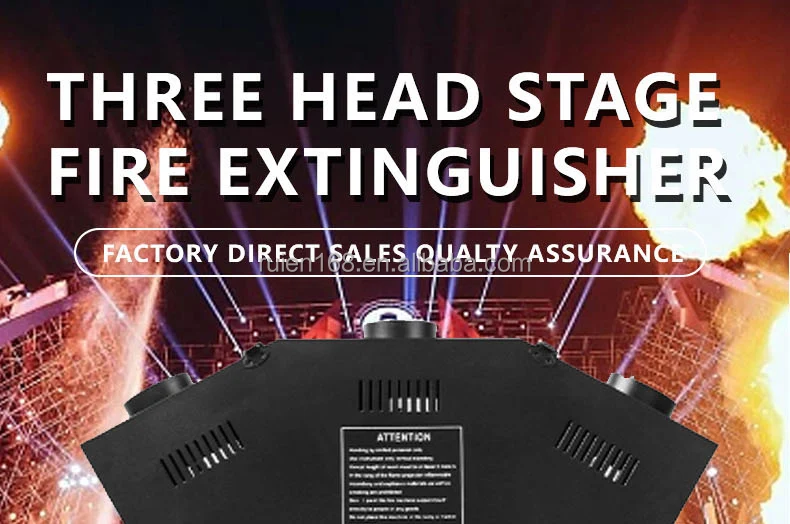 Stage 300W Fire Flame Machine Spray Colorful 3 Meters High Flame Two ...