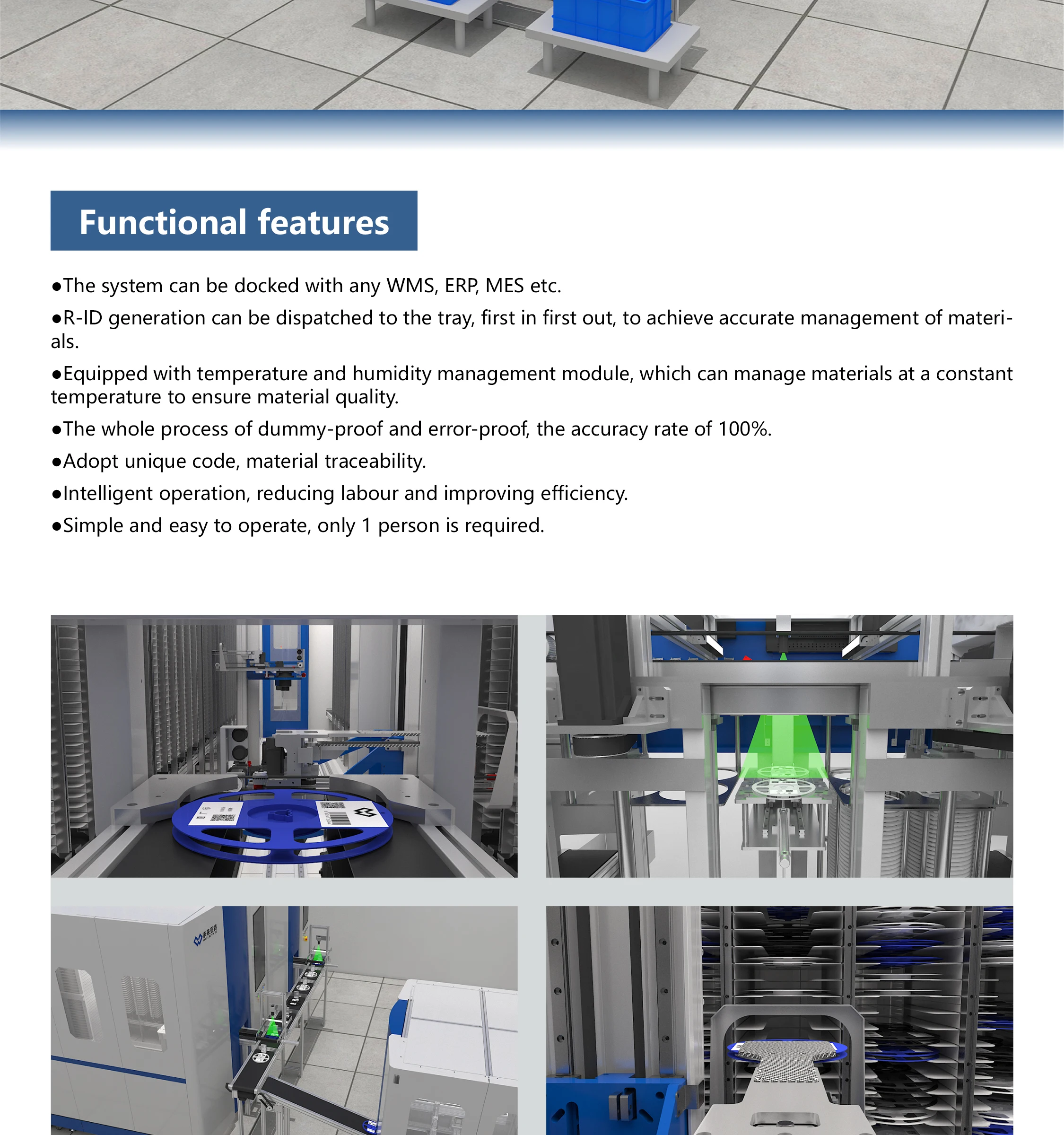 Futureatt ATT-CIN080 - Intelligent SMD Reel Storage Solution