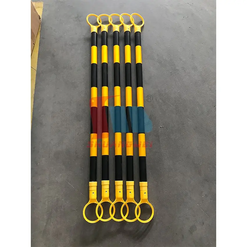 Crowd Control Security Bar Driveway Retractable Road Connecting Traffic ...