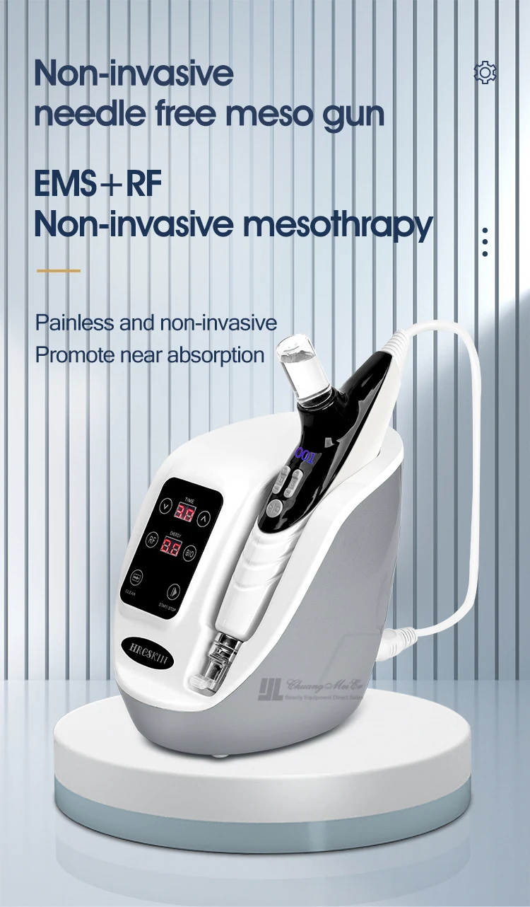 New Arrivals Noninvasive EMS No Needle Mesotherapy Meso RF Facial ...