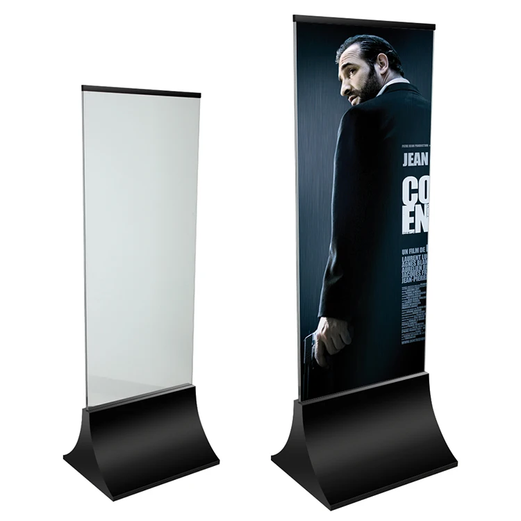 Retail Outdoor Metal Display Advertising Stand Floor Outside Stand ...