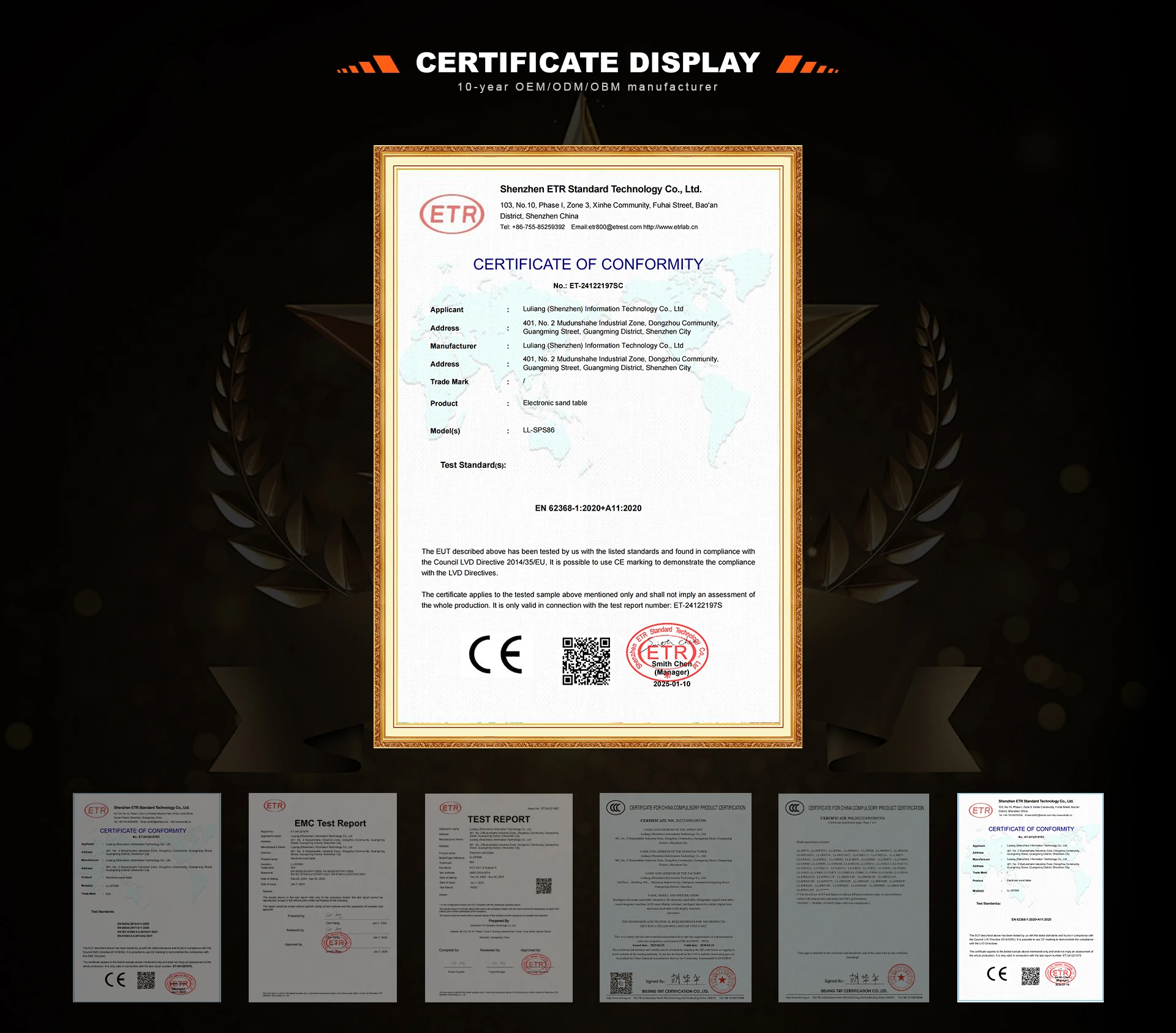 Company Overview - Luliang (Shenzhen) Information Technology Co., Ltd.