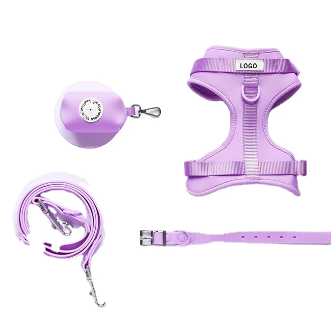 Adjustable Neoprene Dog Harness With Handle Custom Safety Soft Padded ...