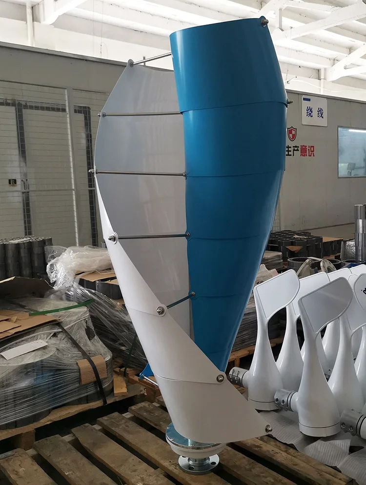 Residential Windmill Helical Turbine Generator 12V for Home Wind Power OEM