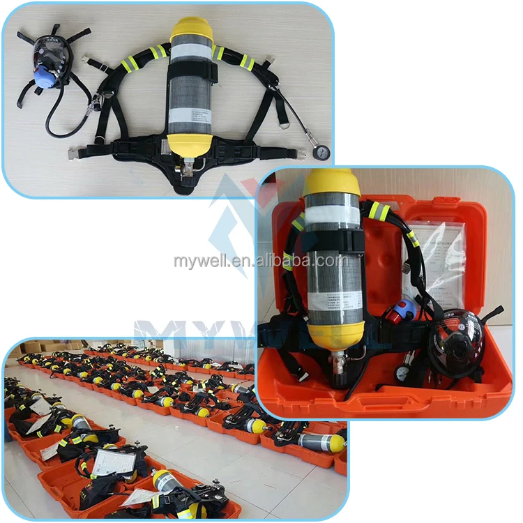 M-BA01 MYWELL Scba Fenan Firefighting Compressed Self-contained Rescue ...