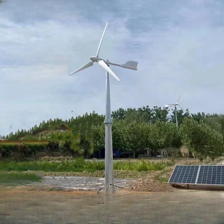 Bergey 20kw Type Home Use Wind Turbine Generator with 400VAC 10m 12m ...