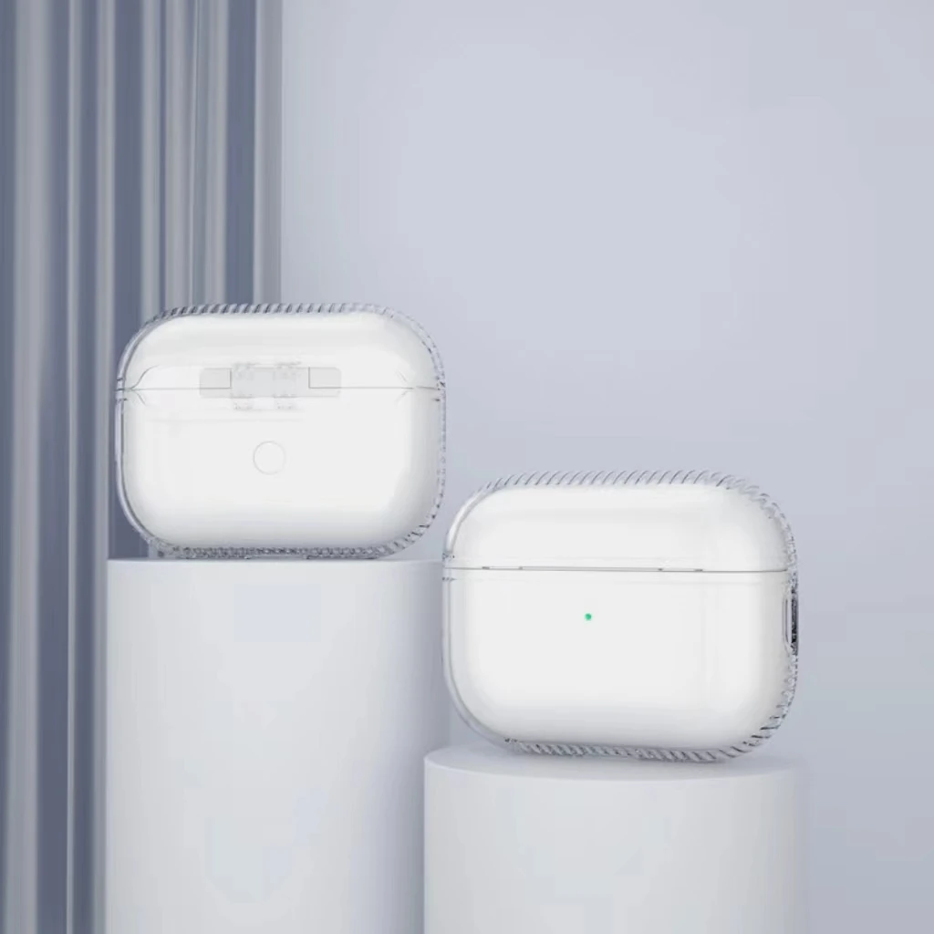 Usa Eu Stock Earbud Cover For Airpods Pro 2 Transparent Earphone Case ...
