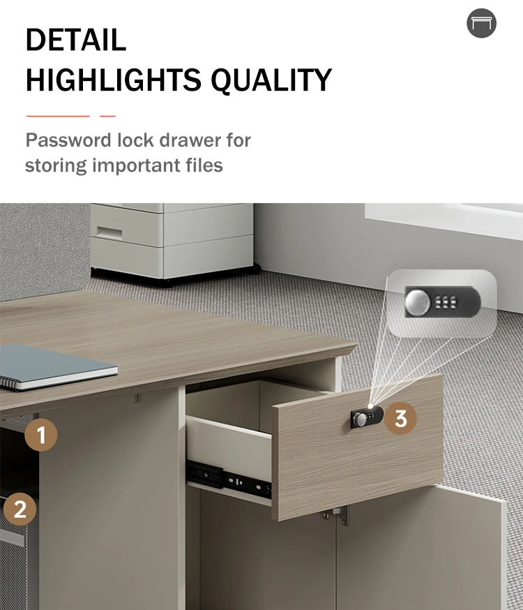 Factory Price Office Desk Office Table Workstation for Popular Modern ...