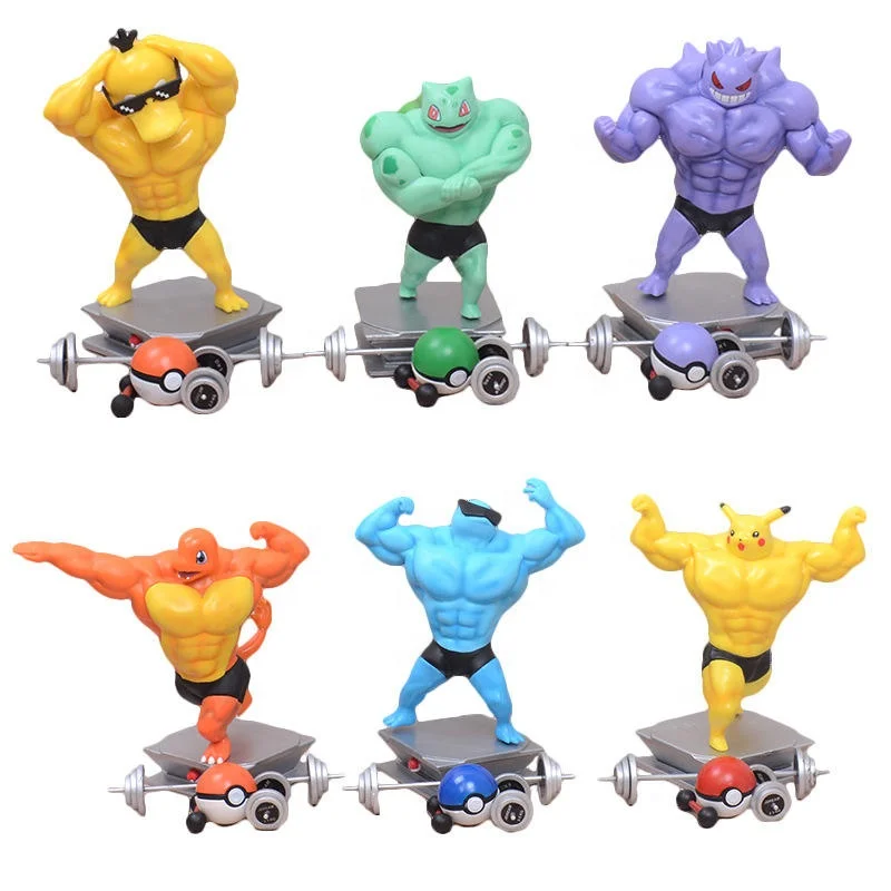 Muscle Pokemon Pokemon toys action figures anime wholesale Pokemon toys ...