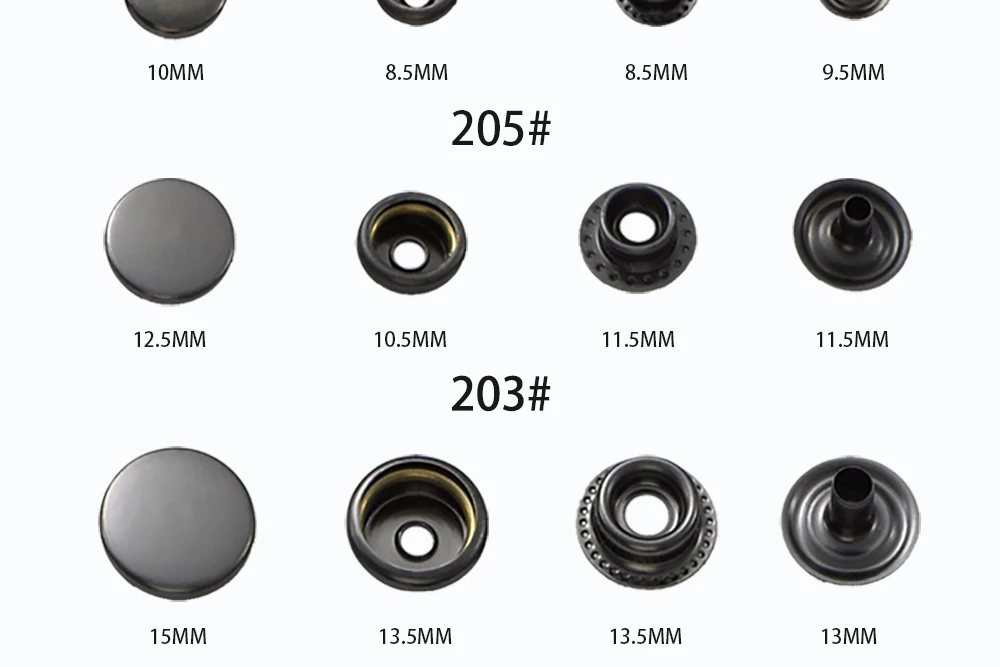 High Quality New Style Super Thin Metal Snap Button With Oem Logo ...