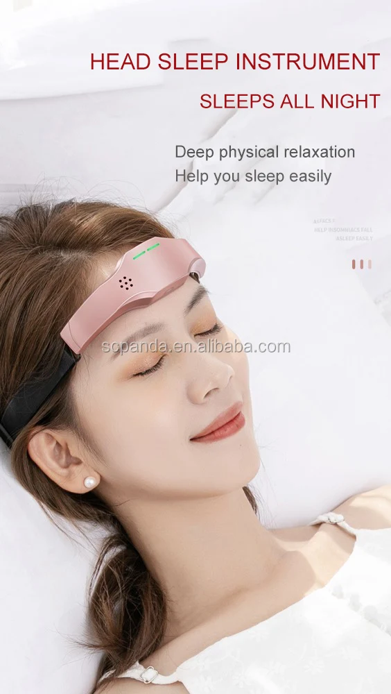 Electric Head Massager for Stress Relief and Insomnia - Rechargeable ...