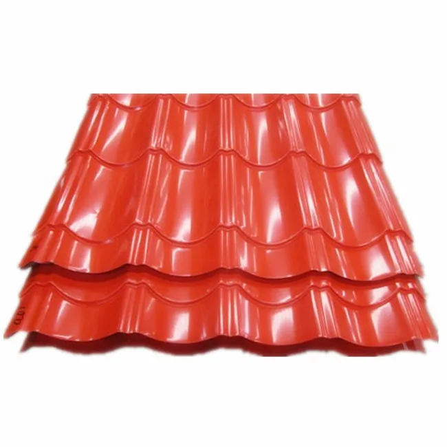 Decra Roofing Sheets - Durable Red Wine Color Trapezoid