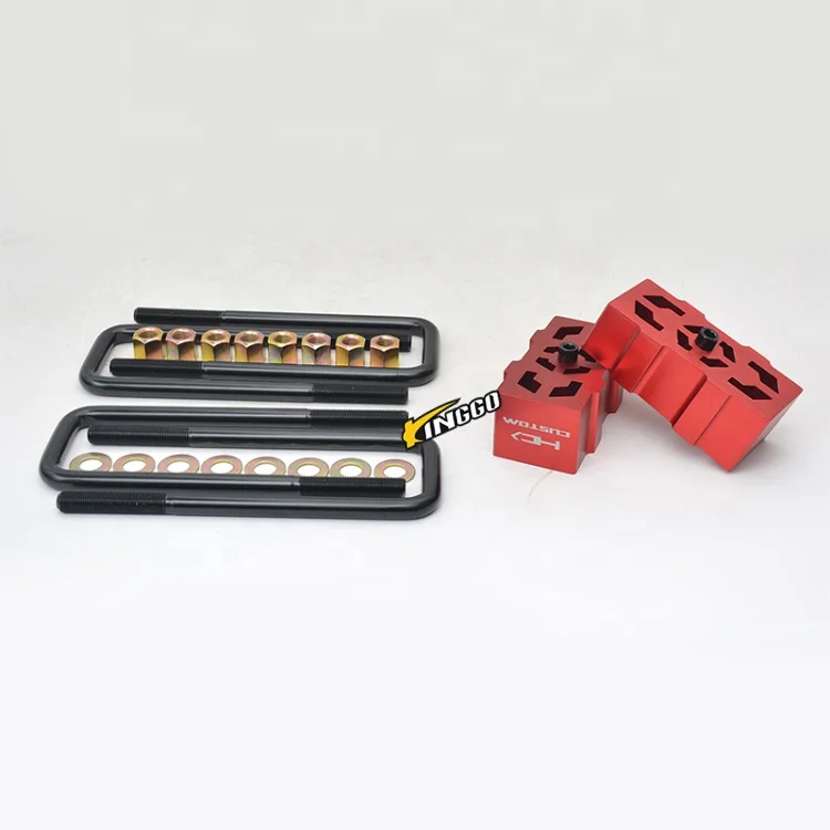 2 Inch Lift Leaf Spring Block Kit Tapered Face Rear Block Kits for Ford ...