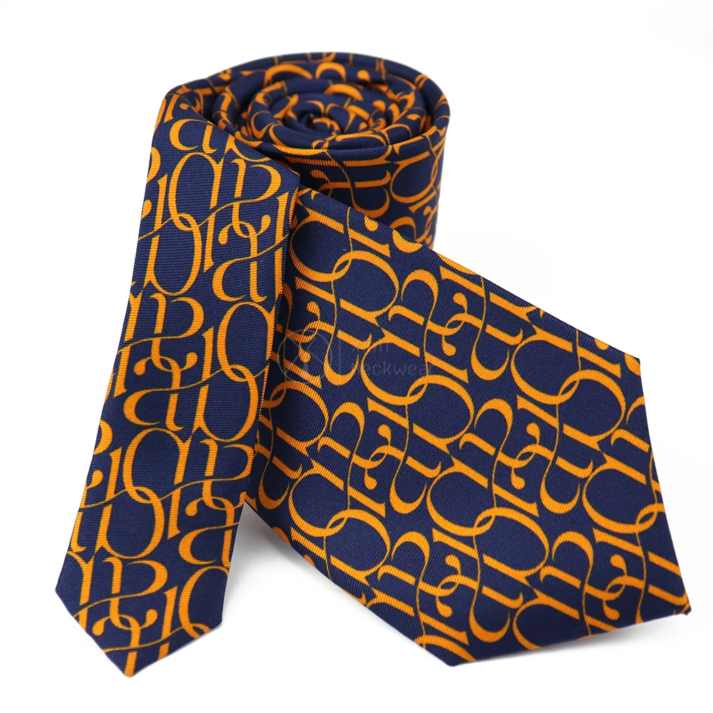 Silk Printing Tie Gift Set | Men Necktie with Pocket Square Sets