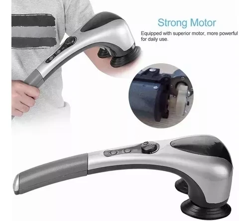 New Handheld Back Massager Double Head Electric Full Body Massager ...