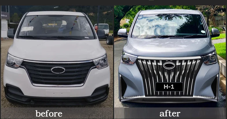 2018- 2022 Body Kits Front And Rear Bumper For Hyundai H1 - Buy 2022 ...