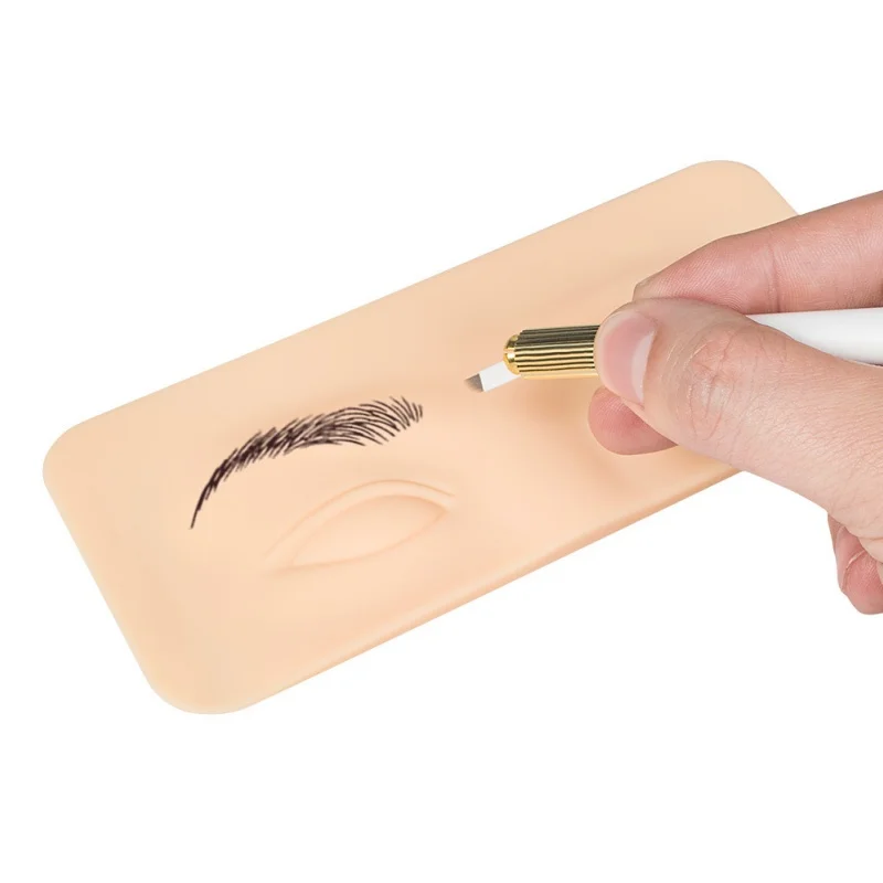 3d Eye Practice Skin Permanent Makeup Tattoo Bionic Silicone Eyebrow ...