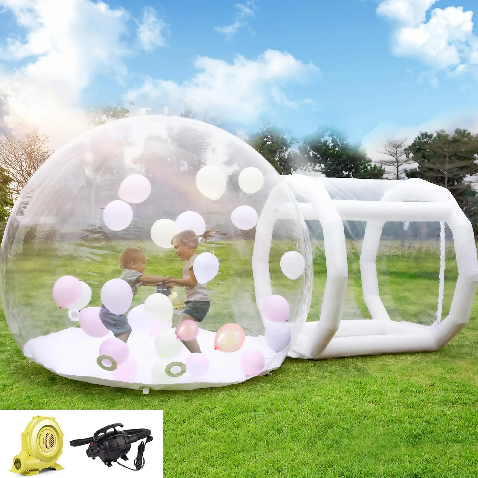 Inflatable Crystal Igloo Dome - Perfect Kids Party Balloons