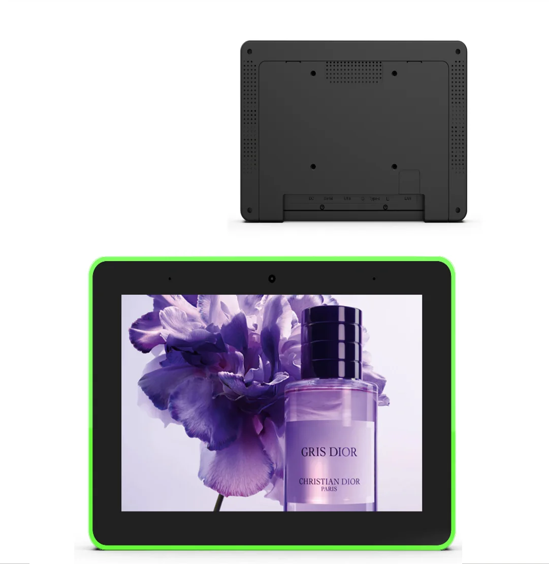 Wall Mounted 8 Inch Rk3568 Android 11 Room Booking Hotel Home Meeting ...