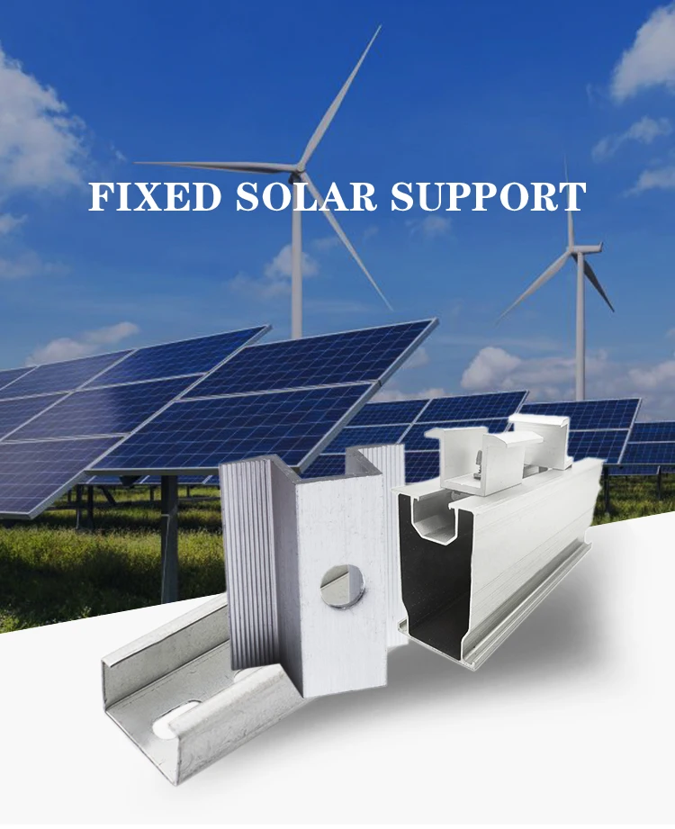 Efs/efd Solar Panel Mounting Structure Kit Hot-dip Galvanized Surface ...