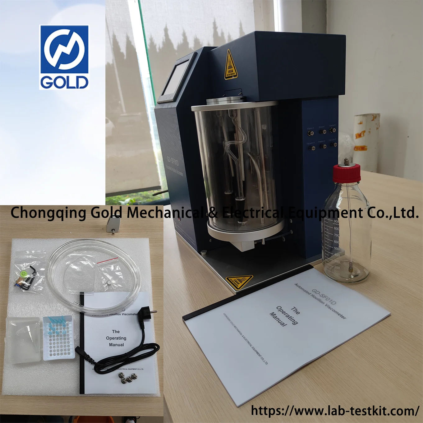 NEW Viscometer ASTM D7279 Automated Houillon Viscometer ASTM D445 Kinematic Viscosity ASTMD446 ...