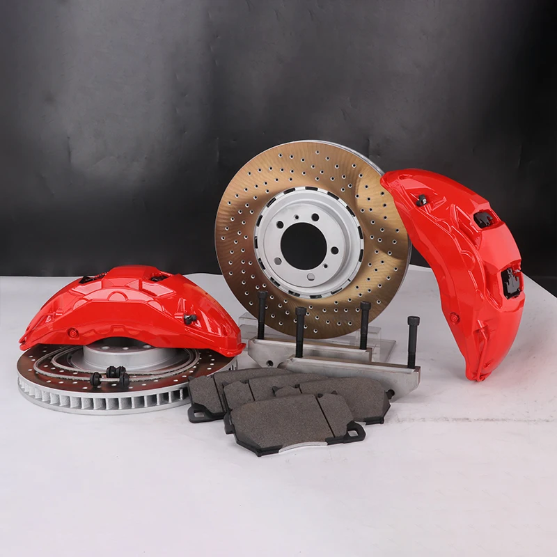 Hydraulic Brakes Big 10 Pot Auto Brake Calipers 420mm 440mm For Bmw ...