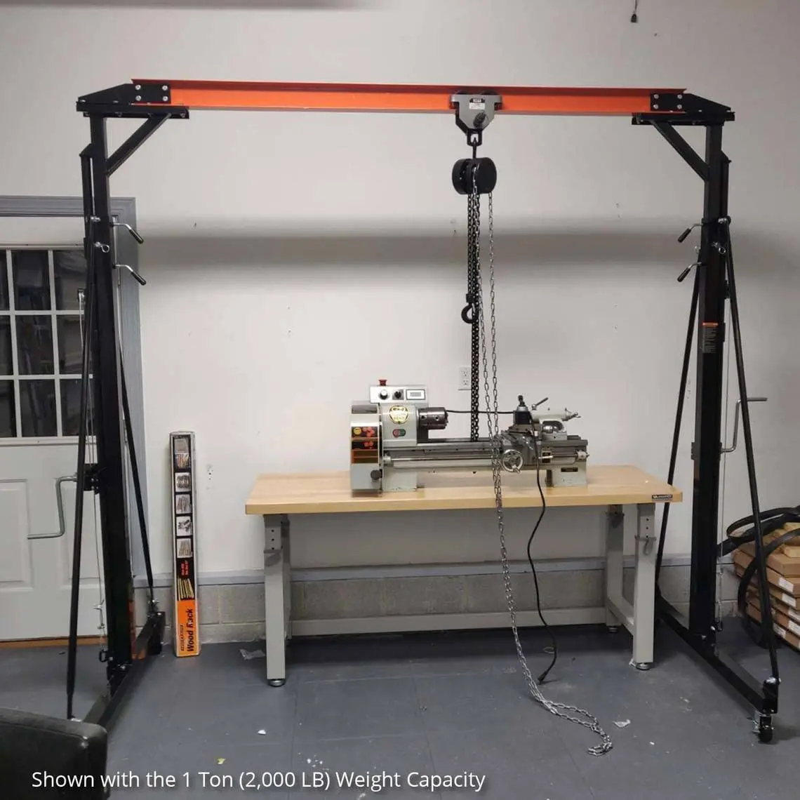 Portable Single Girder Gantry Crane 0.5Ton 1ton 2ton Single Girder ...