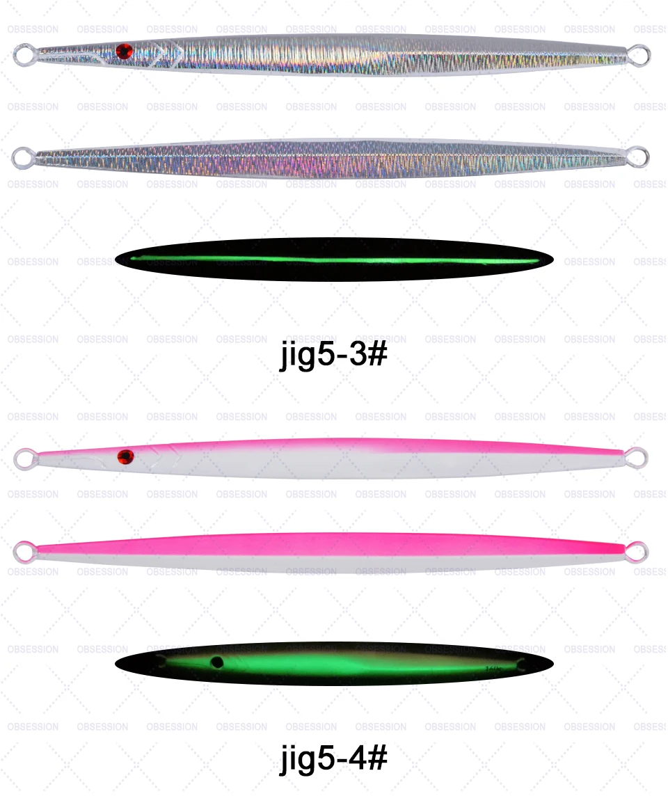 OBSESSION 5# Jigging Lures - Diverse and Versatile Fishing Tackle
