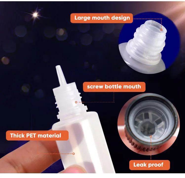 Empty Eye Drops Bottles - Welllive Brand PET/HDPE/LDPE