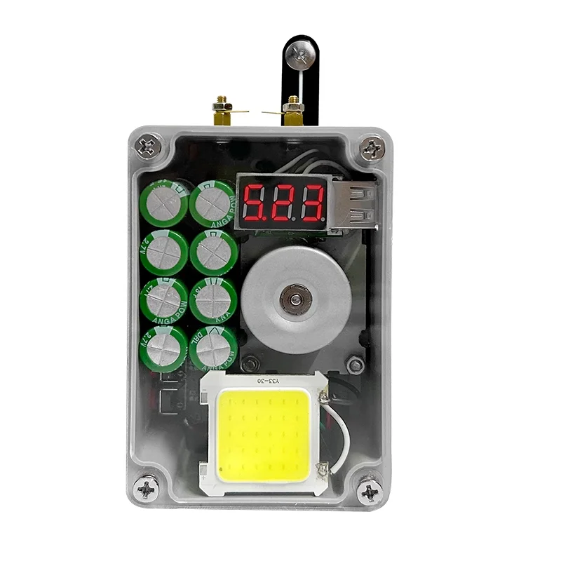Outdoor Multi-fuction Portable Hand Crank Electric Generator Power Bank ...