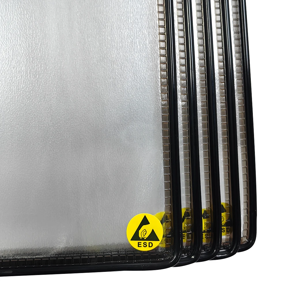 A4 Wall Mounted Rotary Shaft Display Anti-Static Rack