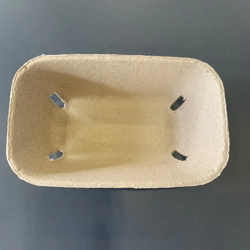 Eco Friendly Pulp Molded Vegetable Trays For Tomatoes Berry Paper Pulp ...